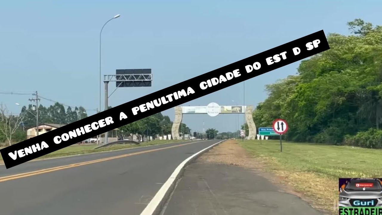 Porto primavera sp,,, a penultima cidade d sp - YouTube