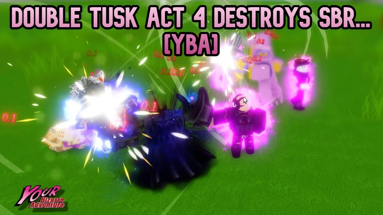 [YBA] Double Ta4 DESTROYS SBR... ft. @VovaOGG - YouTube