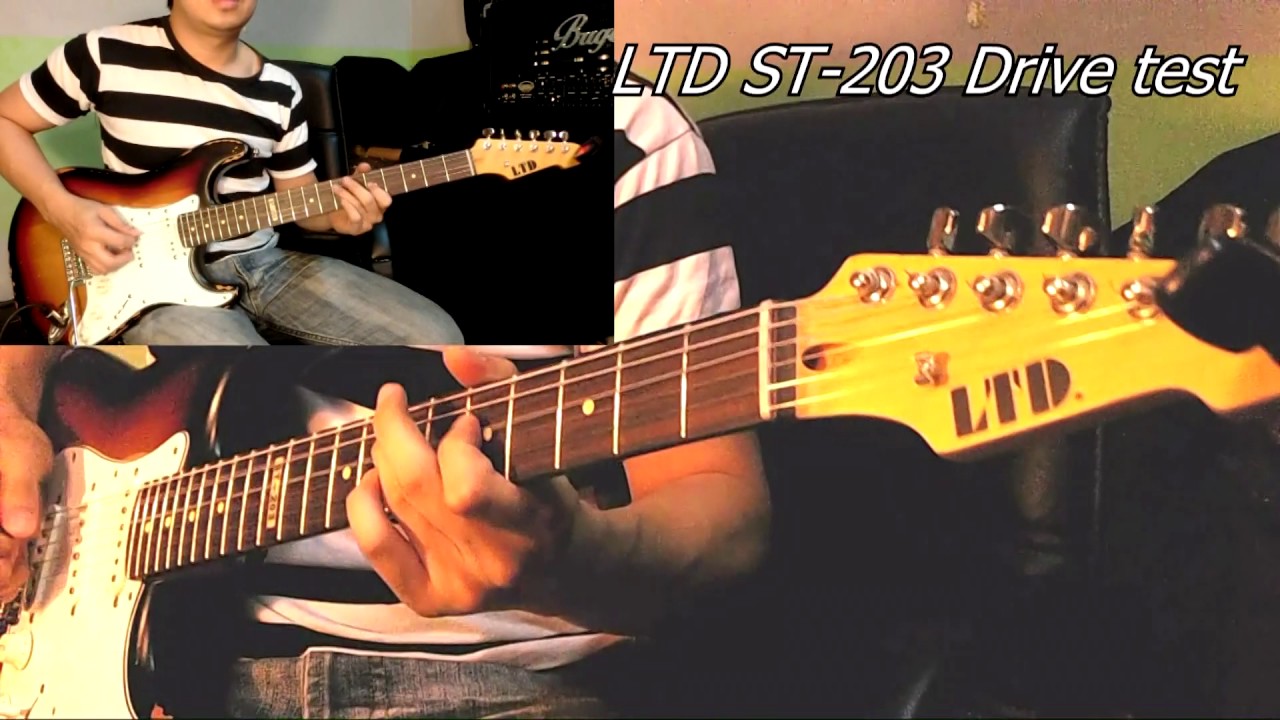 ESP LTD ST 203 Drive test by.Mrwat - YouTube