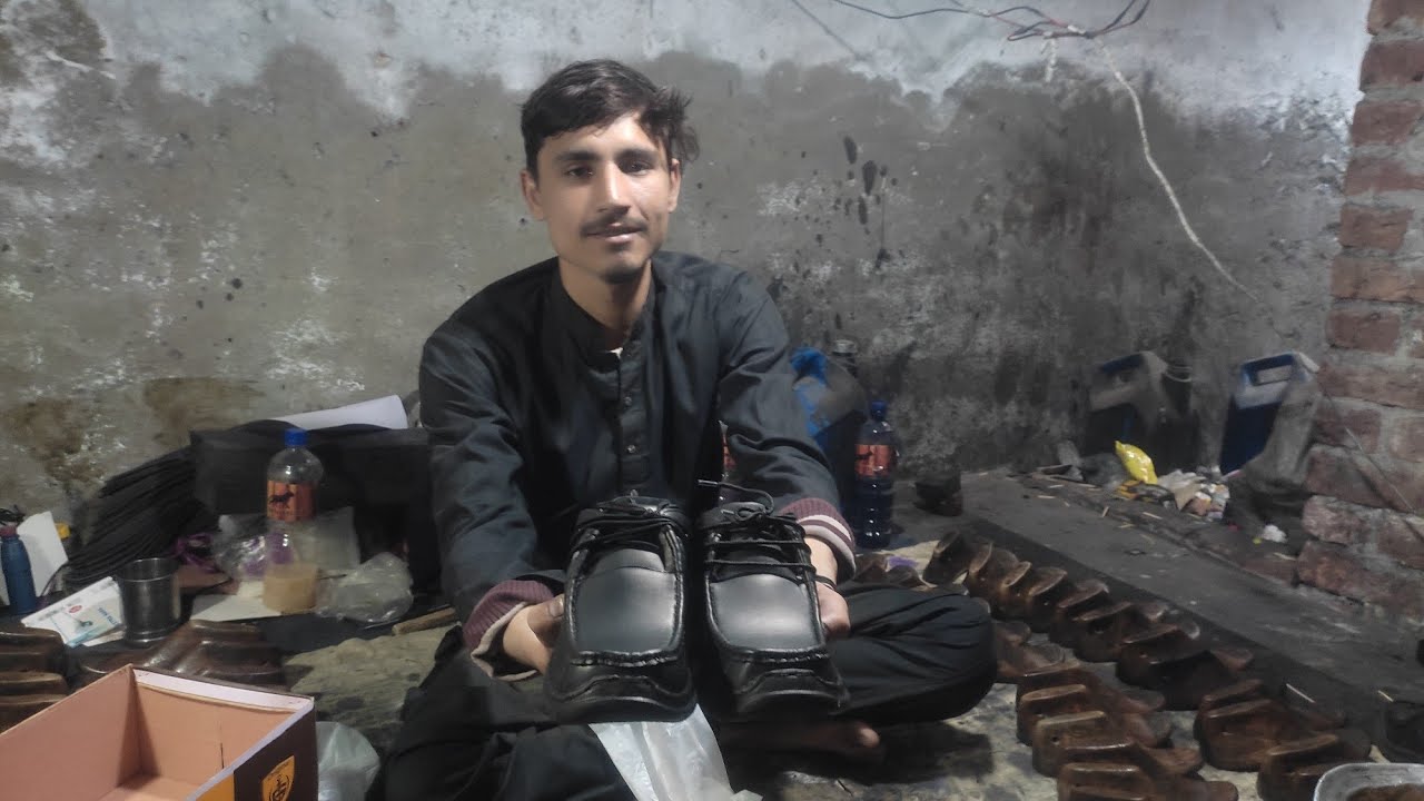 digger shoes handmade make different skills and work - YouTube