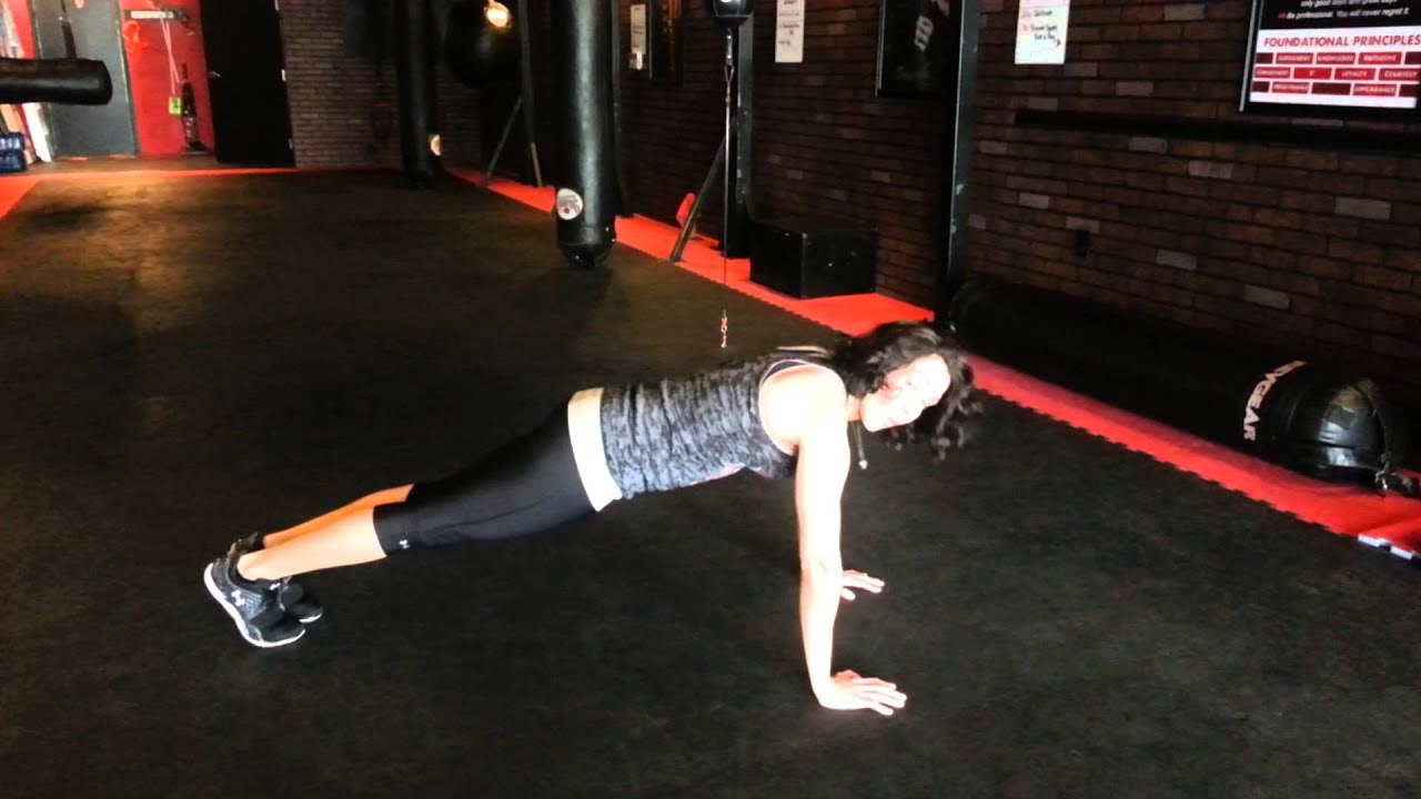Push Up Modification Instruction - YouTube