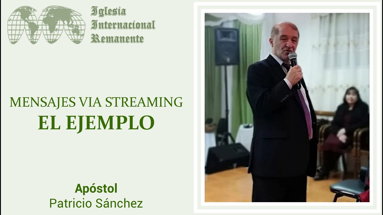 Patricio Sánchez: El ejemplo (19/04/2020) - YouTube