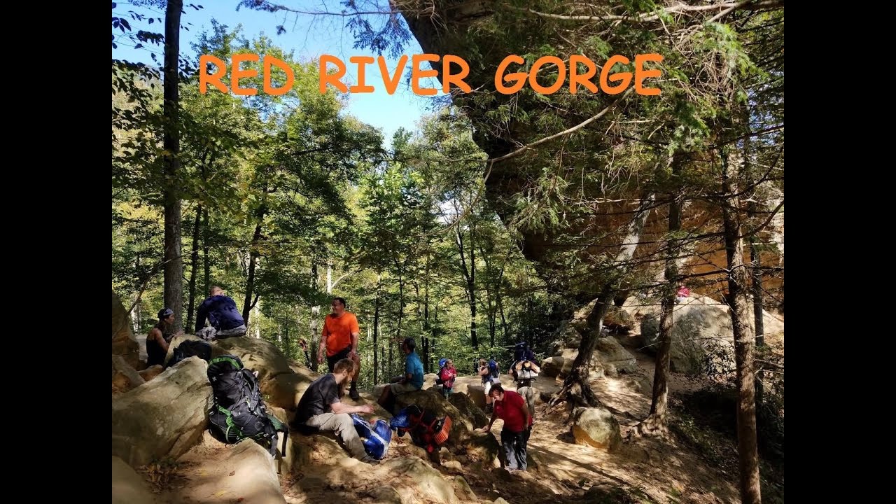 Backpacking the RED RIVER GORGE Part 1 - YouTube