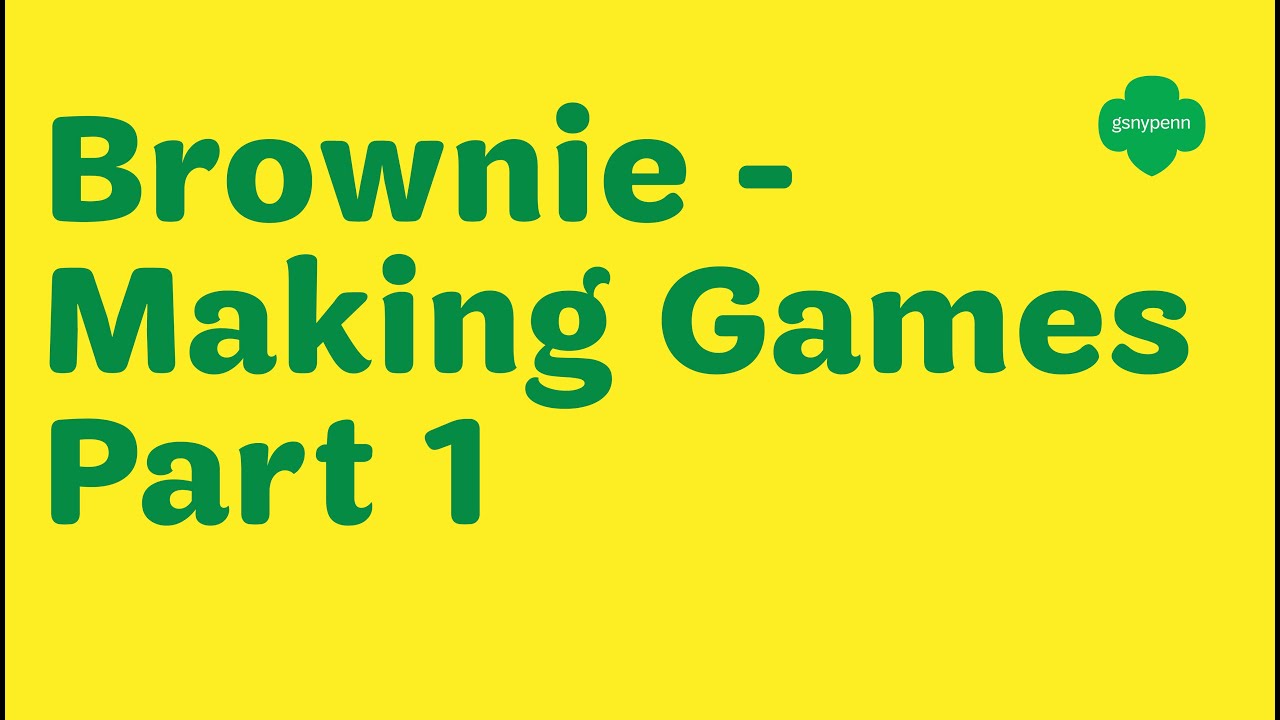 Brownie Making Games Part 1 - YouTube