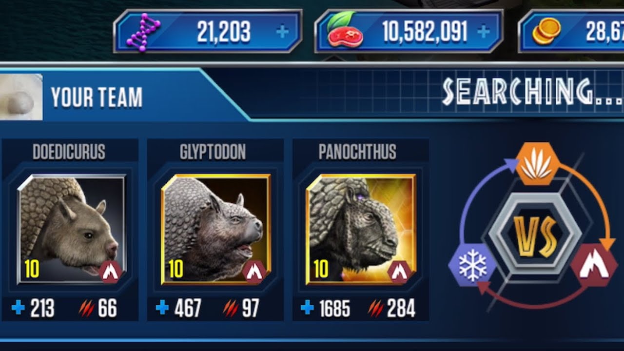 Armadillo team vs Cenozoic - YouTube