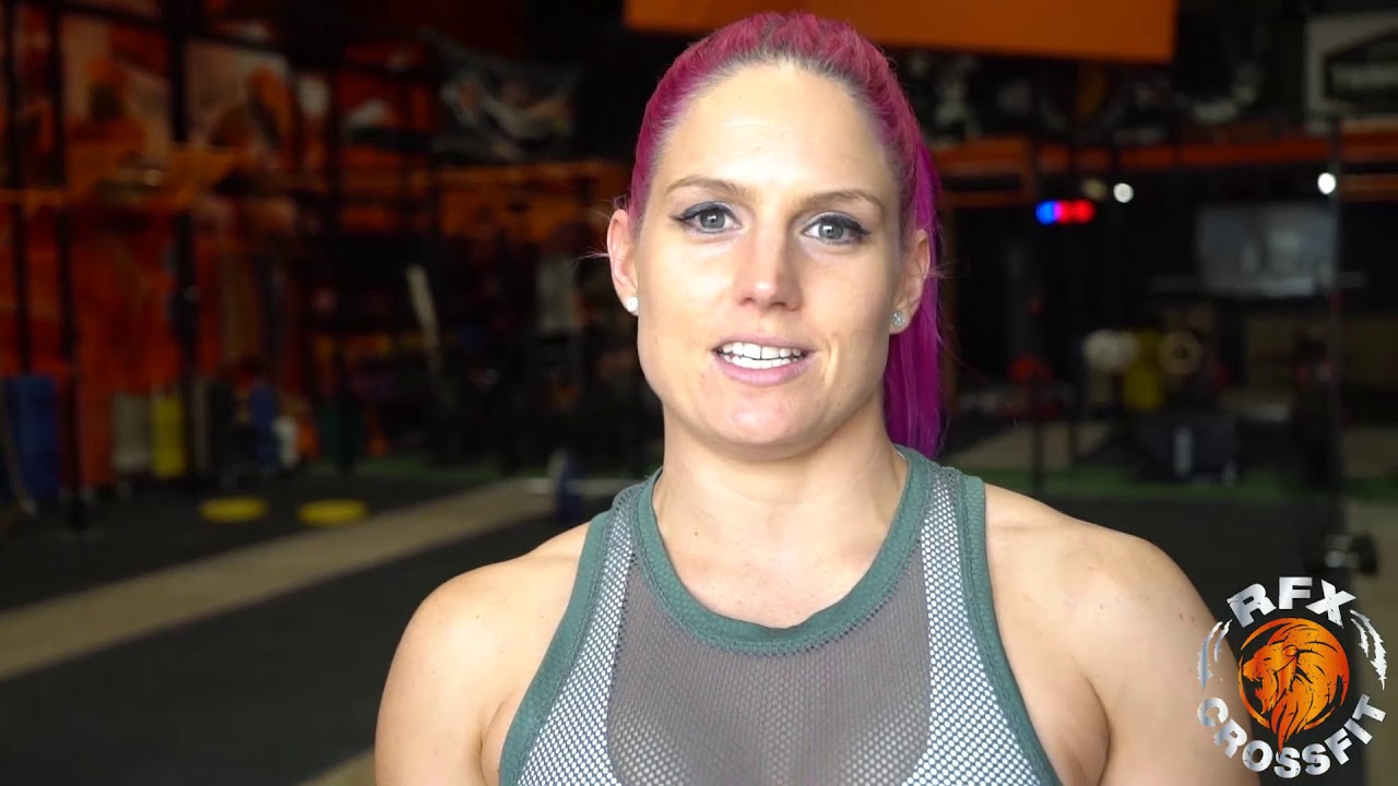 Sarah's CrossFit Workout - YouTube