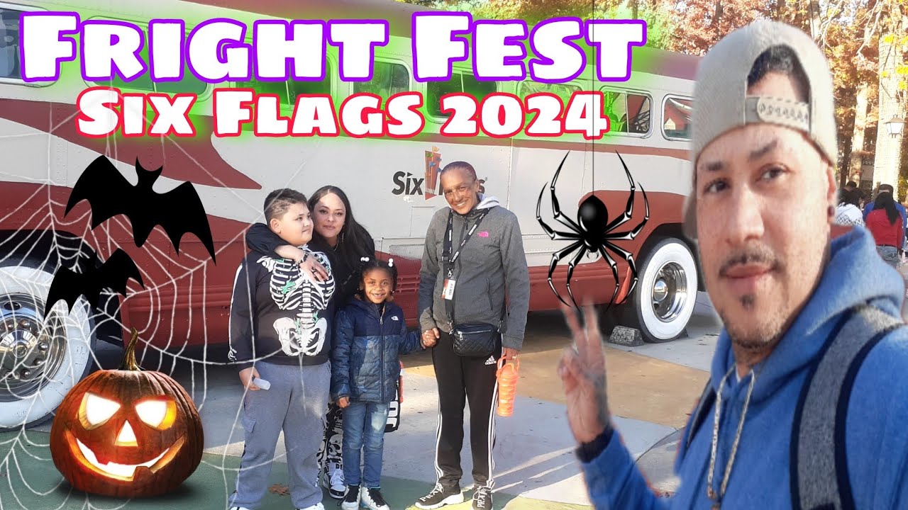 Six Flags Fright Fest 2024 - (Halloween Special + Bonus Zombie ...