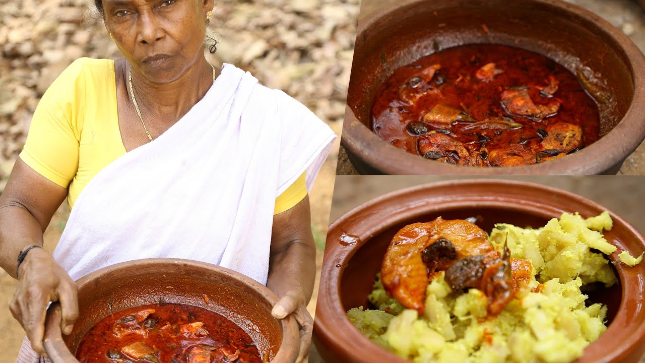 നല്ല വാട്ടുകപ്പയും തോട്ടുമീനും എന്റെ സാറേ | Dried Tapioca River Fish ...