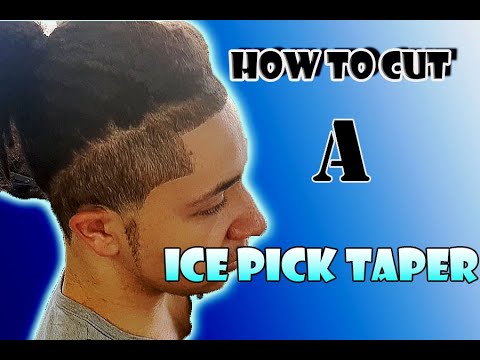 How to cut an ice-pick taper fade! London/UK version. - YouTube