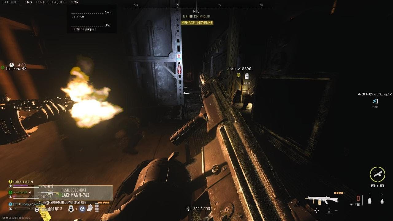 COD DMZ Koshei Chemical Plant PvE Lampe example - YouTube