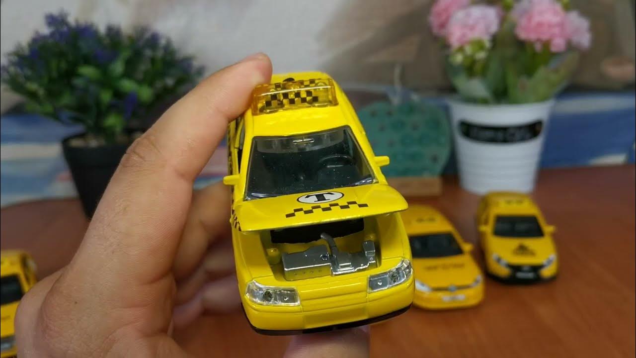 Игрушечные такси технопарк! Обзор тойота, лада, нива и многие другие ...