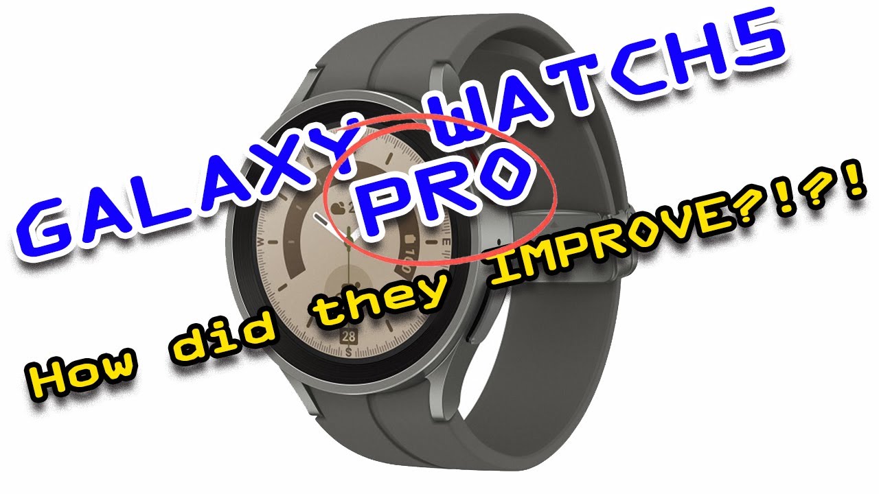 Samsung Galaxy Watch 5 Pro Retail Unboxing 2022 - YouTube