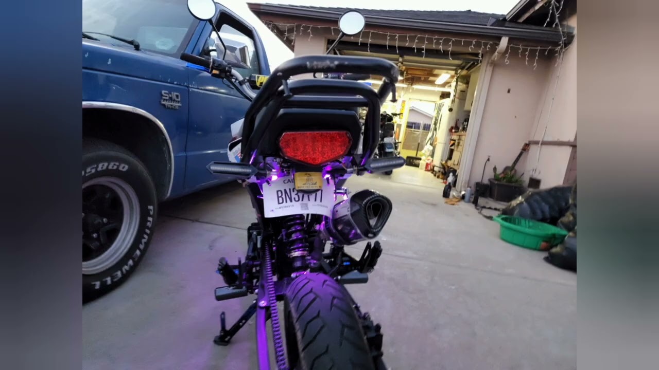 Grom clone,Boom vader 125cc evil kenevil edition. upgrades and more ...