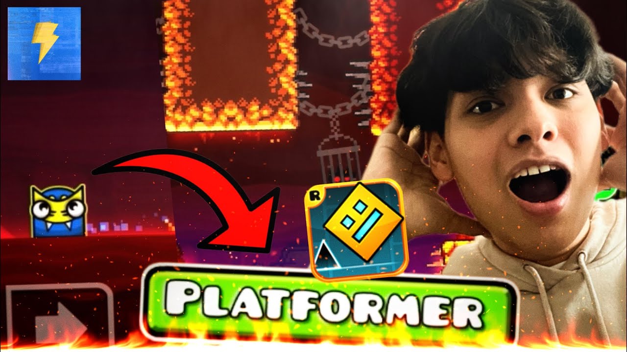 I turned DASH into PLATFORMER MODE in Geometry Dash 2.2! - YouTube