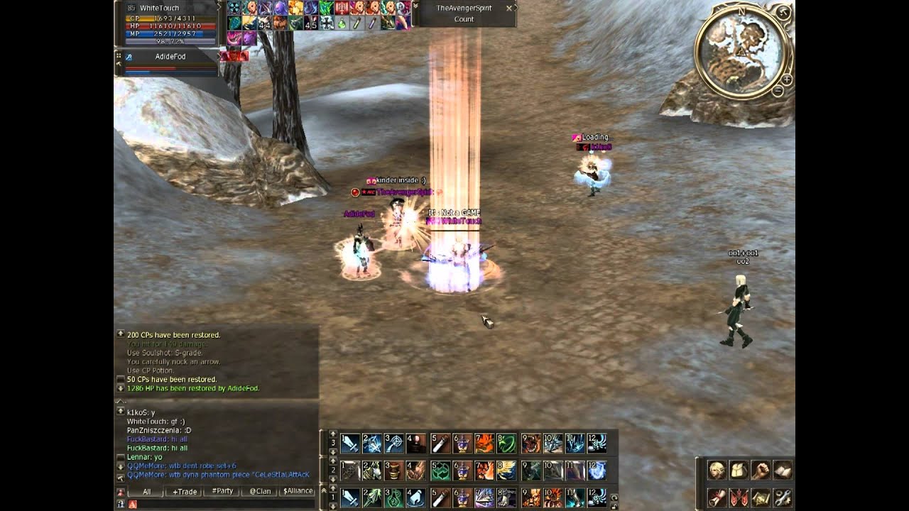 Lineage 2 Dragon-Network Arena 200x PVP he/wl - YouTube