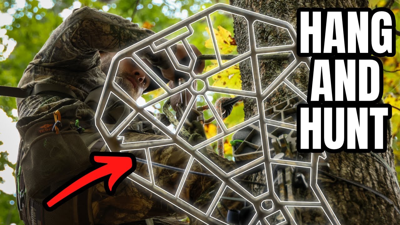 My HANG and HUNT system (Elevate Stands) - YouTube