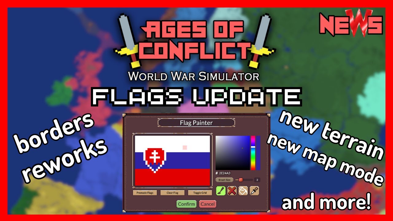 Ages of Conflict FLAGS Update & MORE... - YouTube