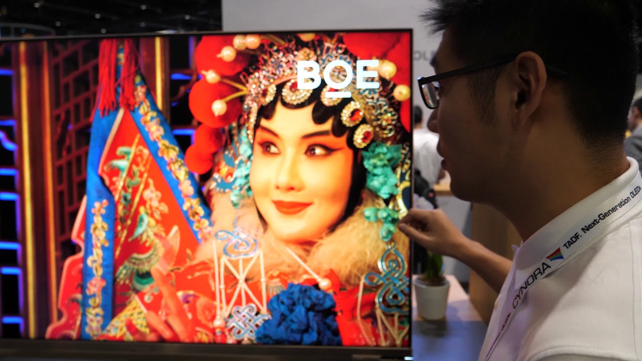 BOE 12.3″ Rollable Phone, 7.7″ Foldable Phone, 65″ BD LCD, Printed OLED ...