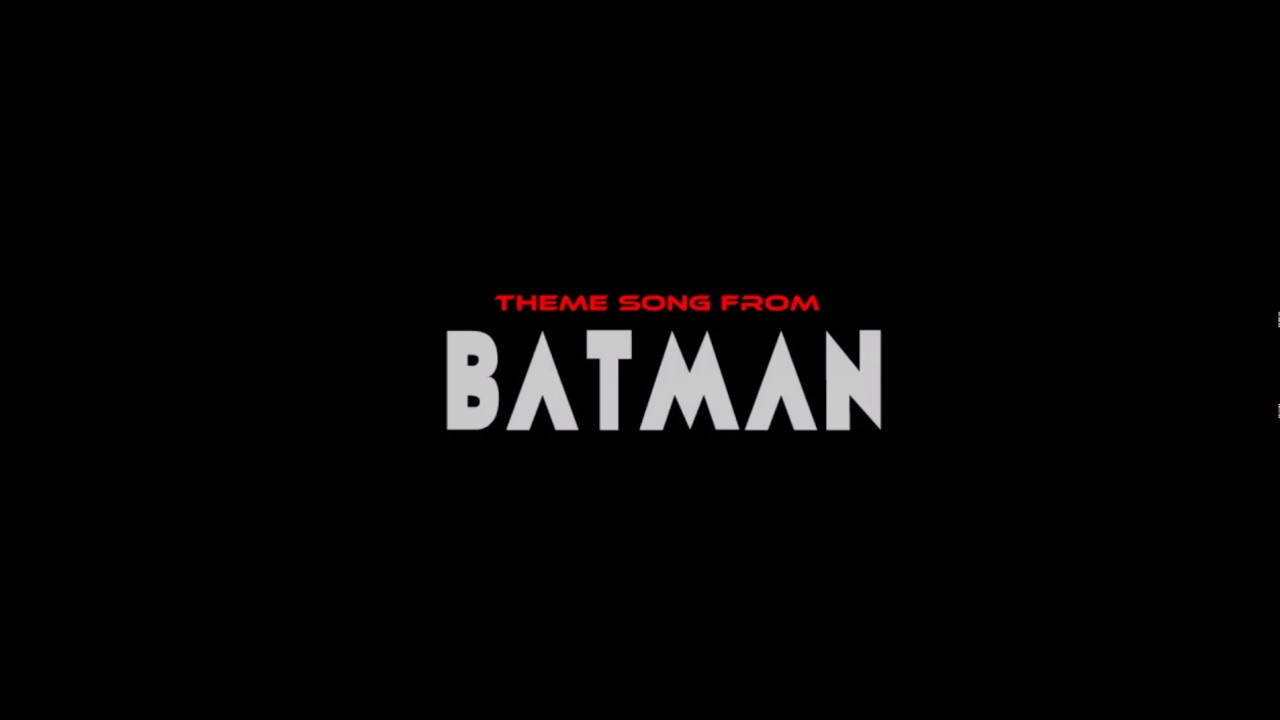 The Tibbs - BATMAN - Theme song - YouTube