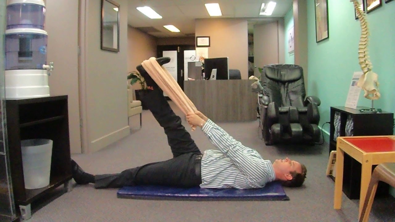 Hamstring Lower limb Neural stretch - YouTube