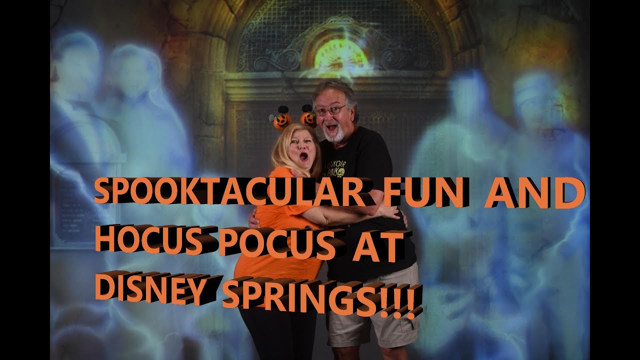 Spooktacular fun at Disney Springs!! - YouTube