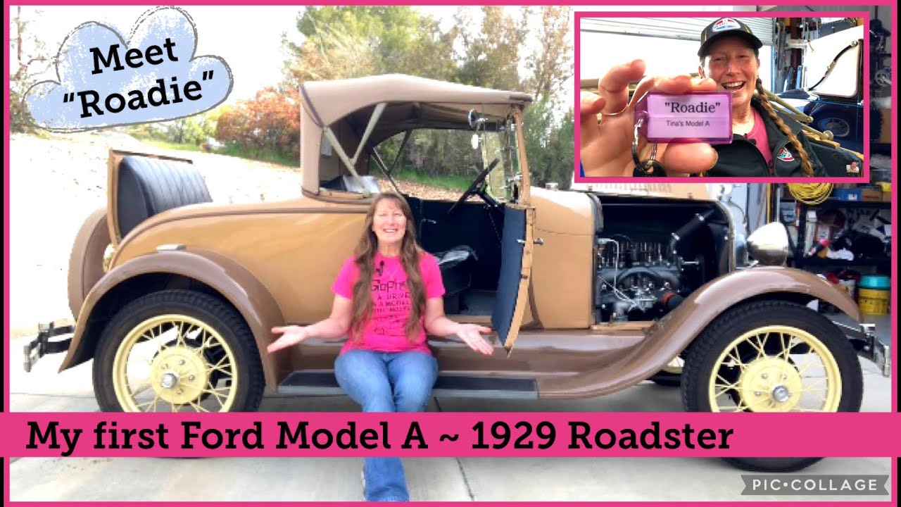 My first Ford Model A ~ 1929 Roadster | Repaired video! Meet Roadie ...
