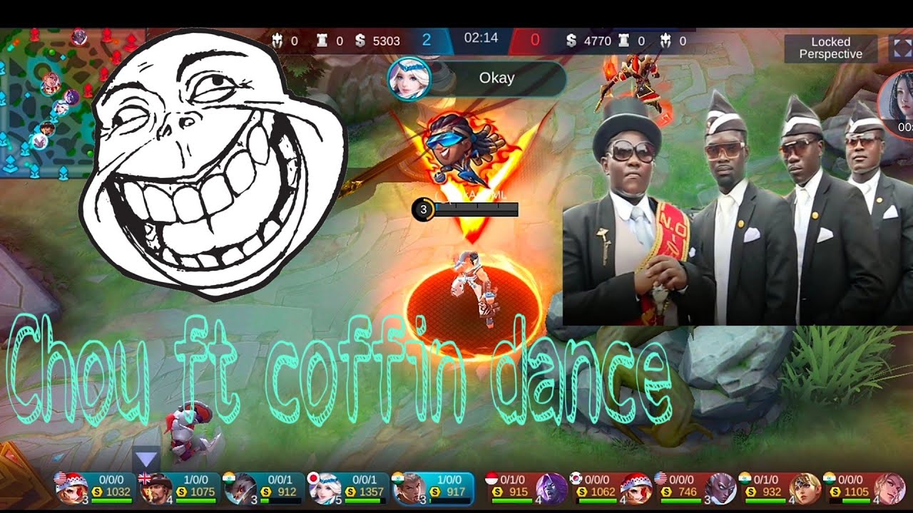 Chou Funny Moment 🤣 Ft | Funny Coffin Dance Meme | Mobile Legends Bang ...