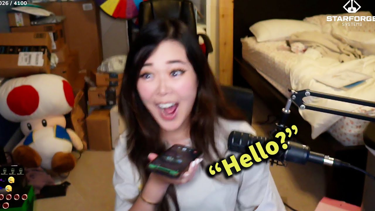 Extra Emily calls her boyfriend xQc late at night - YouTube