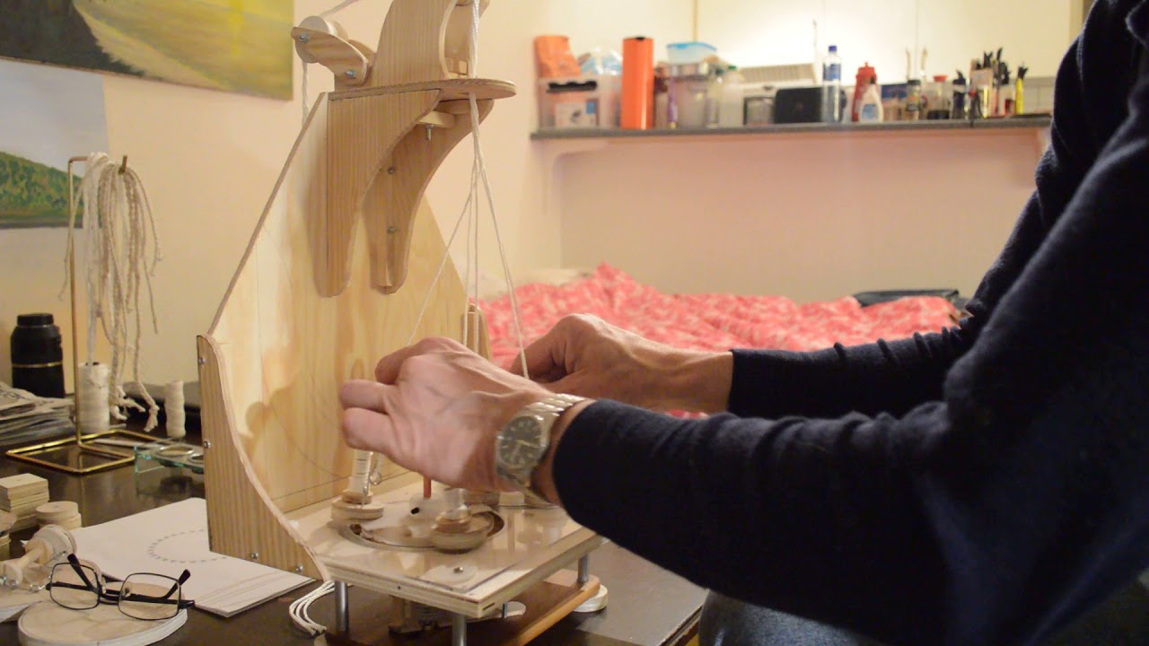 Liten test med flettemaskin - YouTube