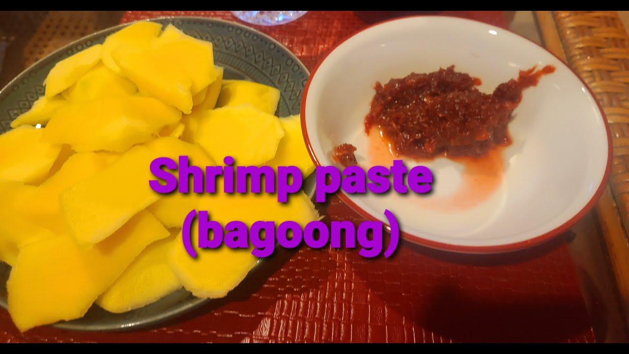 HOW I COOK SHRIMP PASTE (BAGOONG) - YouTube