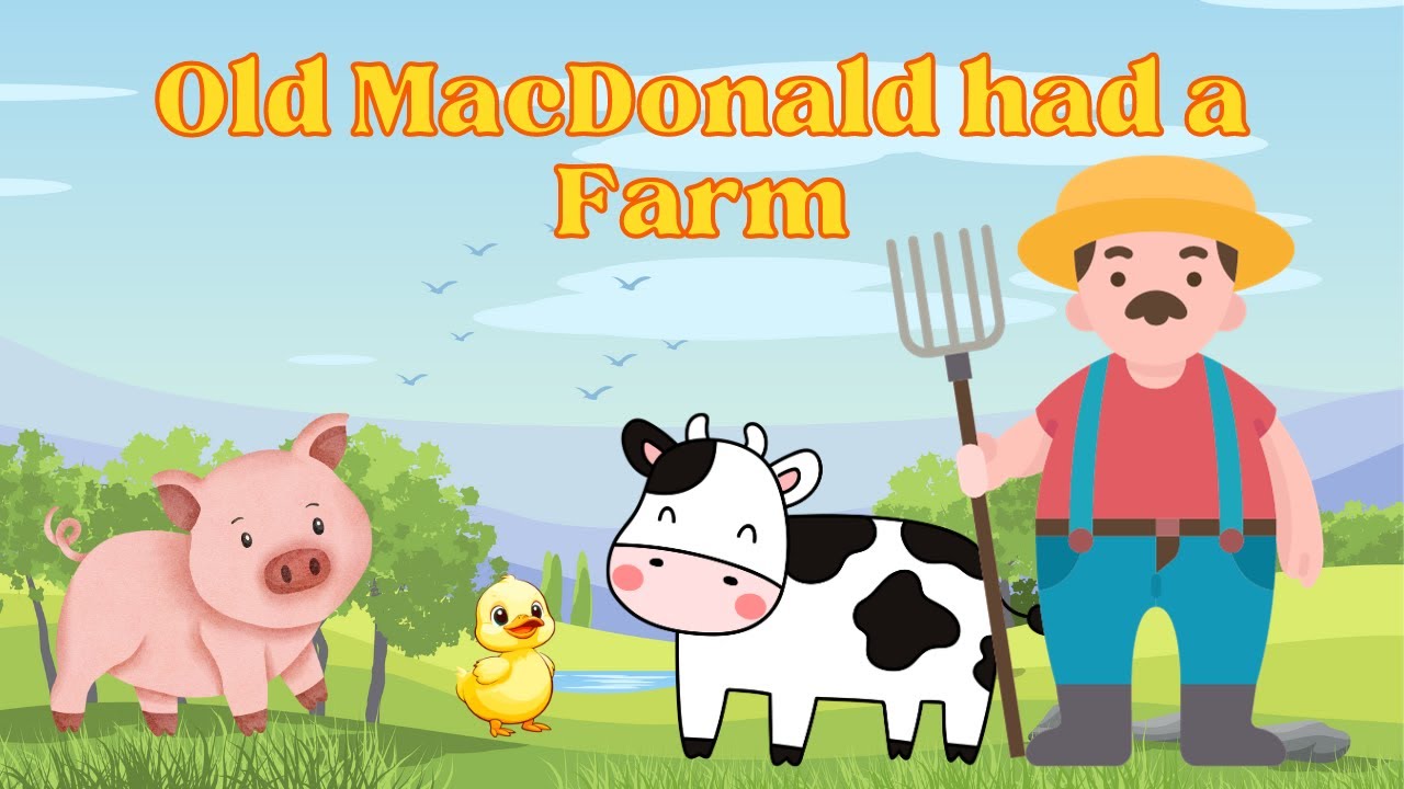 Old MacDonald had a Farm | Kids Poems | Kids Rhymes - YouTube