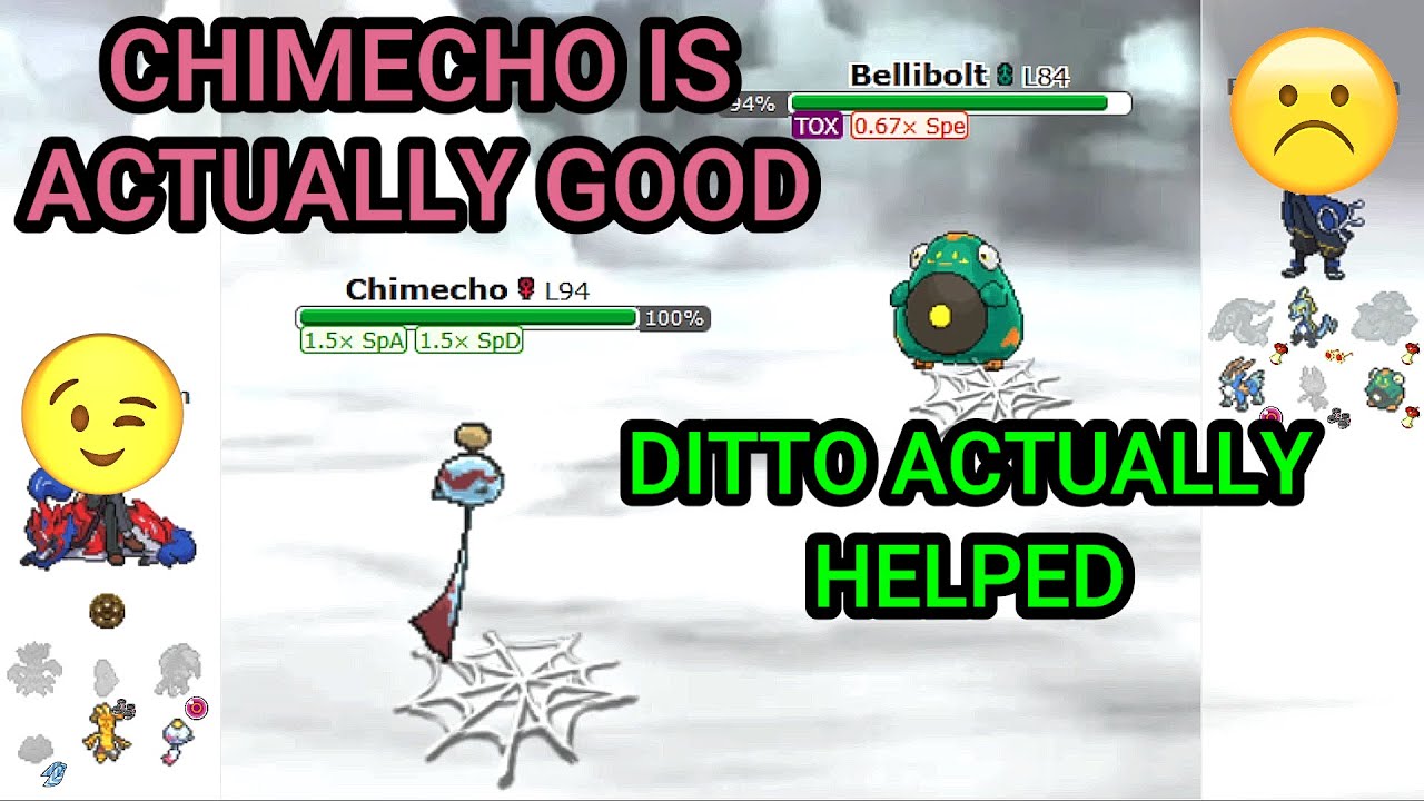 Calm Mind Chimecho Is Actually Good! (Pokemon Showdown Random Battles ...