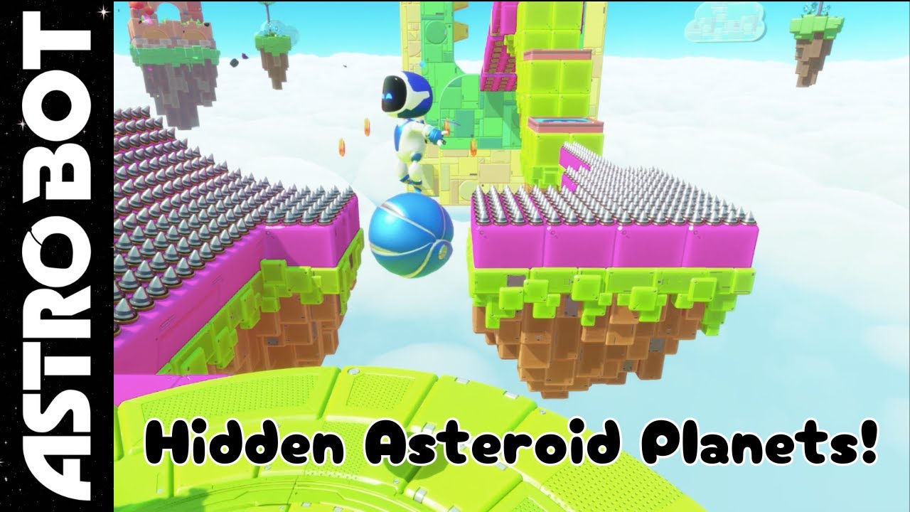 Astro Bot: Hidden Asteroid Planets on Gorilla Nebula! - YouTube
