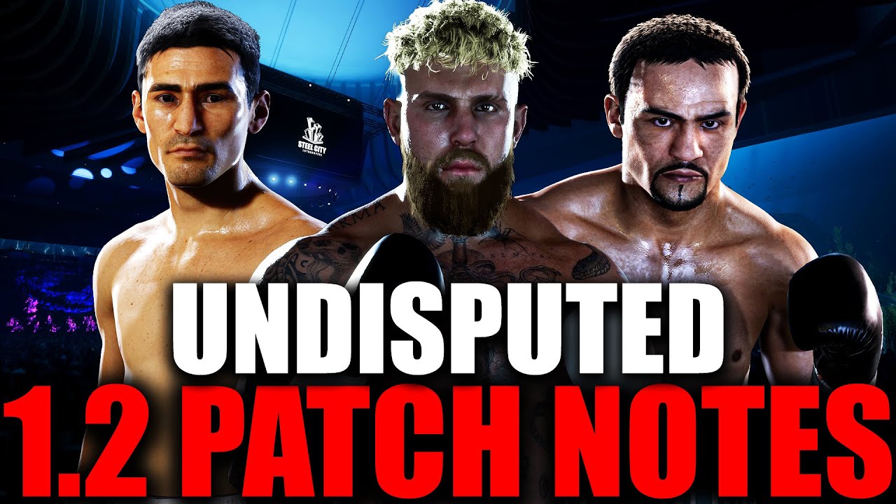 OFFICIAL UPDATE 1.2 PATCH NOTES | Undisputed Update 1.2 (NEWS) - YouTube