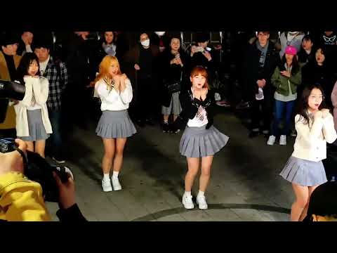 190302 홍대 버스킹 공연 댄스팀 레이디비 \