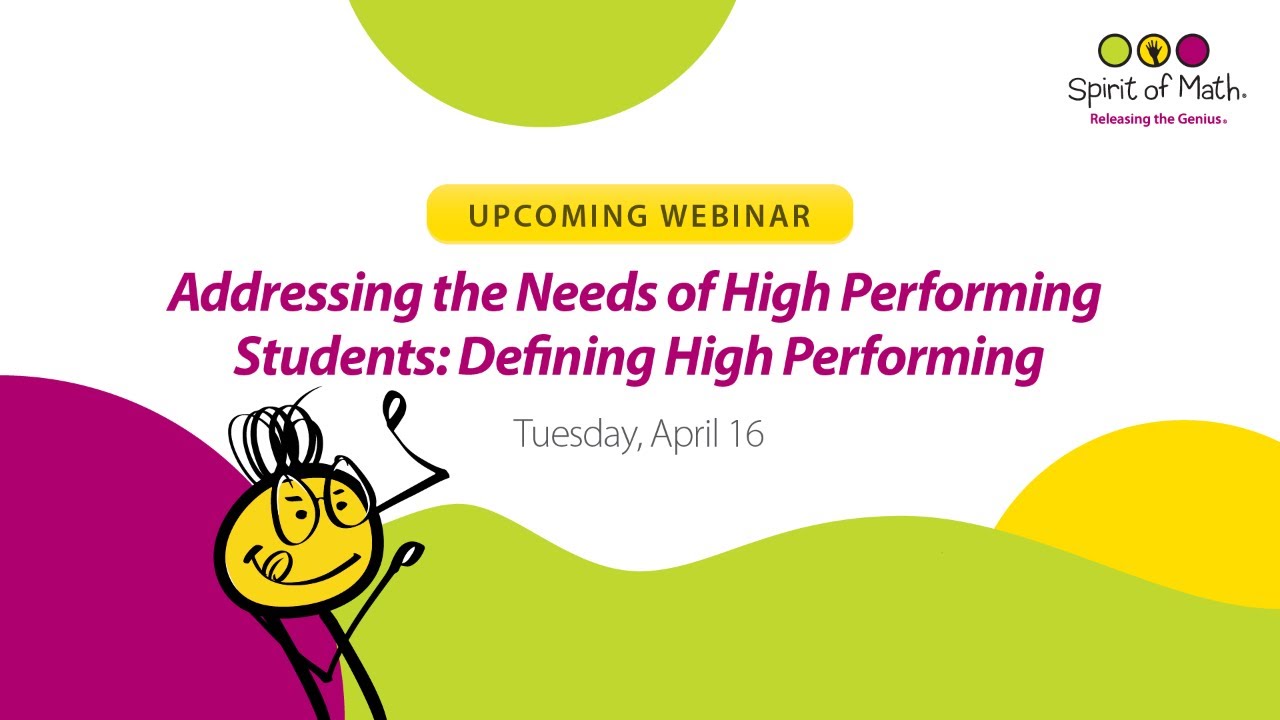 Addressing the Needs of High Performing Students: Defining High ...