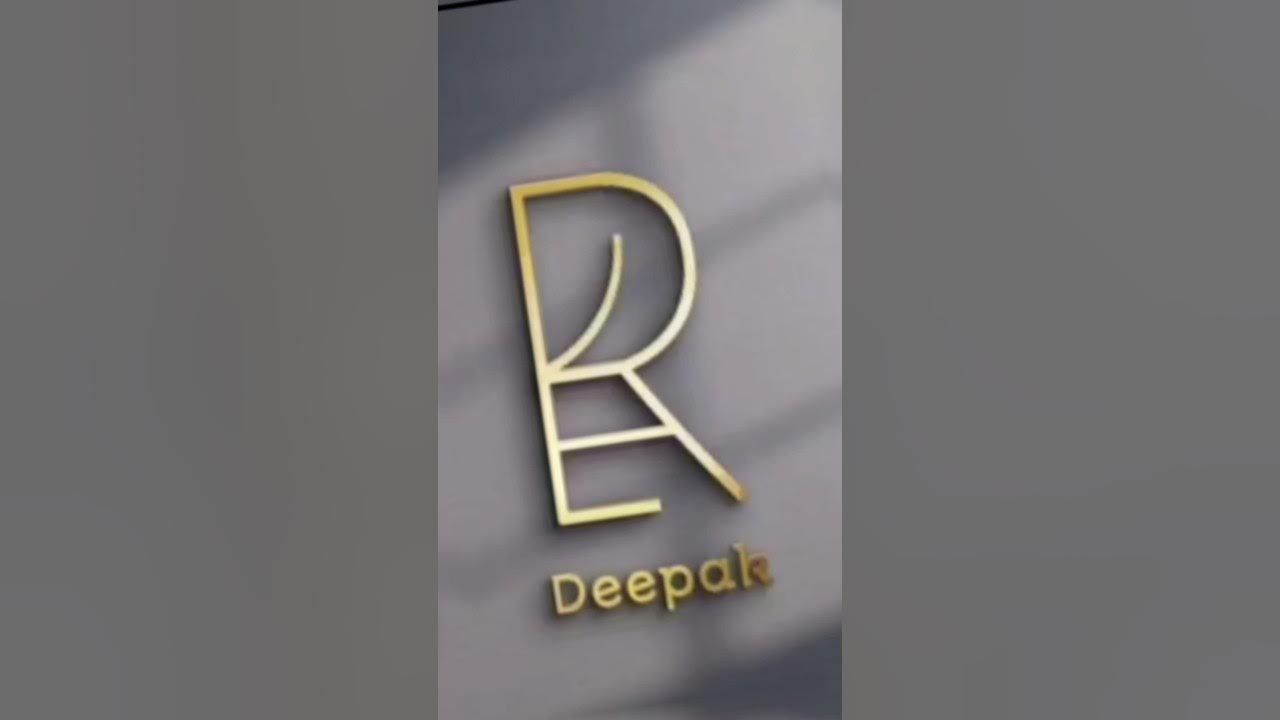 Deepak Name brand logo #deepak #tiktok #trending #viral @Name.Artist ...