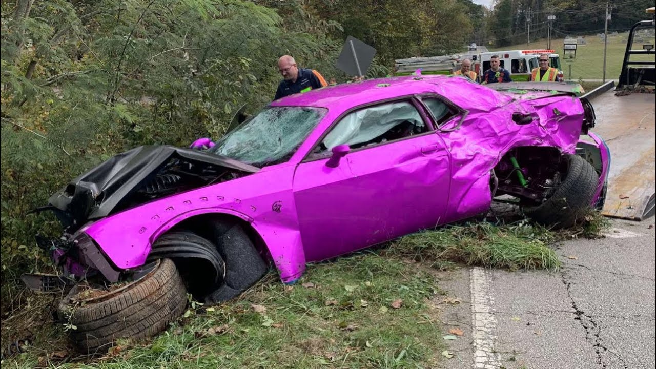 Dodge Hellcat Owners Crashes & Fails *2024* (Hellcat, Scatpack, Demon ...