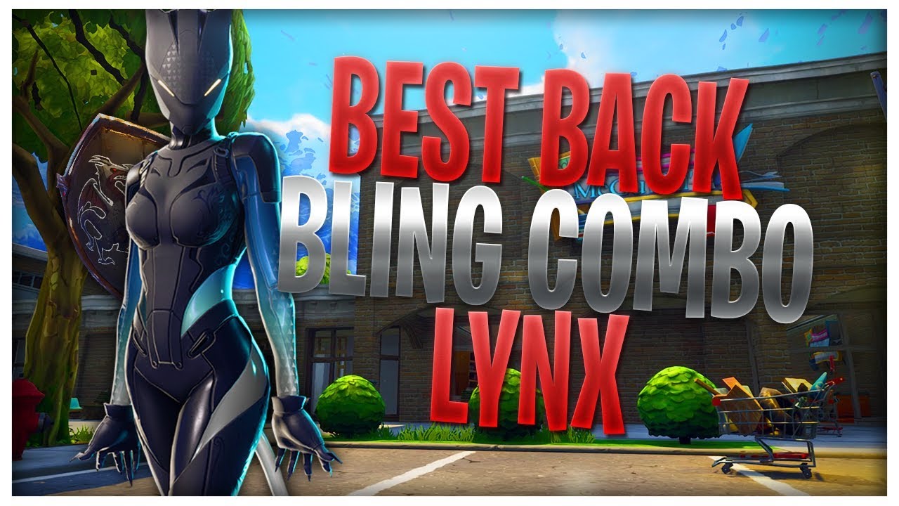 Best Back Bling Combo With Lynx In Fortnite: Battle Royale - YouTube