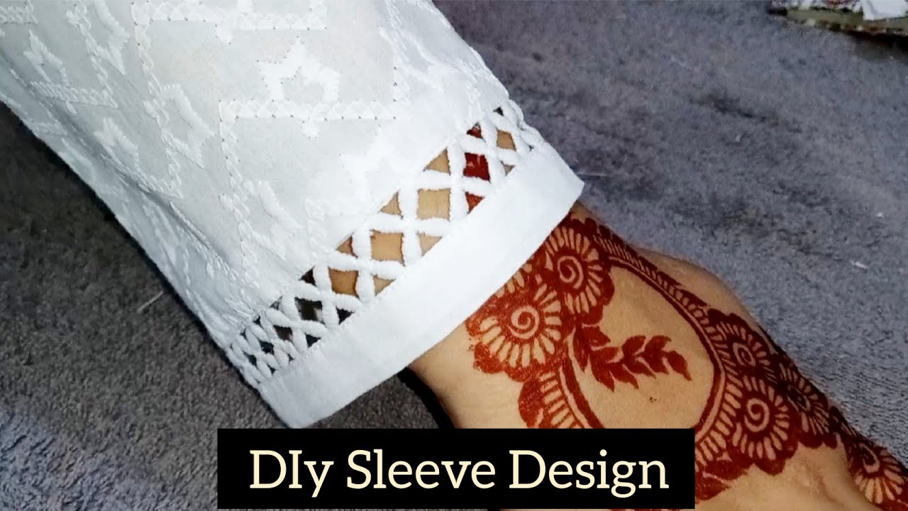 Beautiful DIY Sleeve Design || Unique Sleeve Design - YouTube
