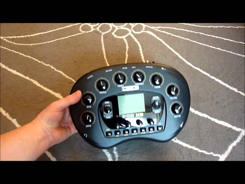 Line 6 POD HD Bean First Look + tone building - YouTube