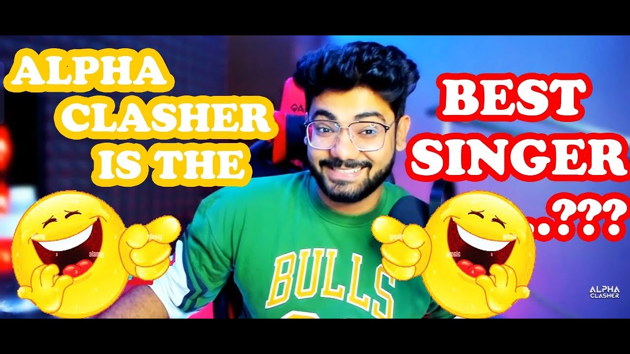 Alpha Clasher Singing On Live Stream ! Alpha Is The Best Singer In ...
