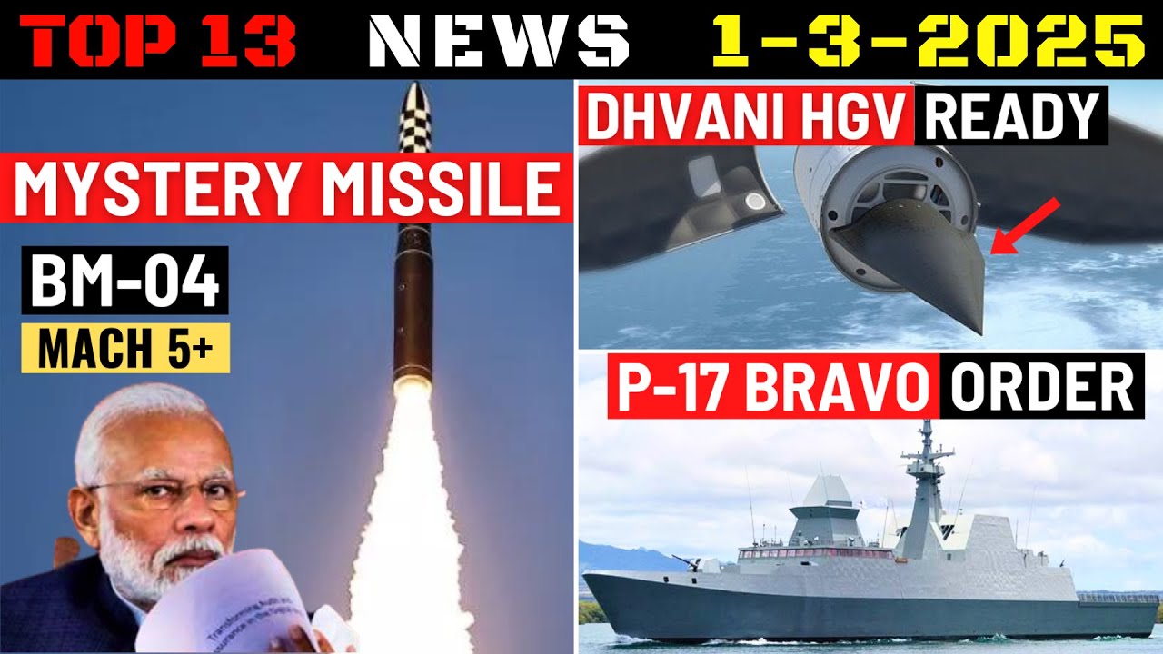 Indian Defence Updates : Mystery Hypersonic Missile,Dhvani Hypersonic ...