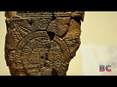 Babylonian Map of the World: The oldest known map of the ancient world ...