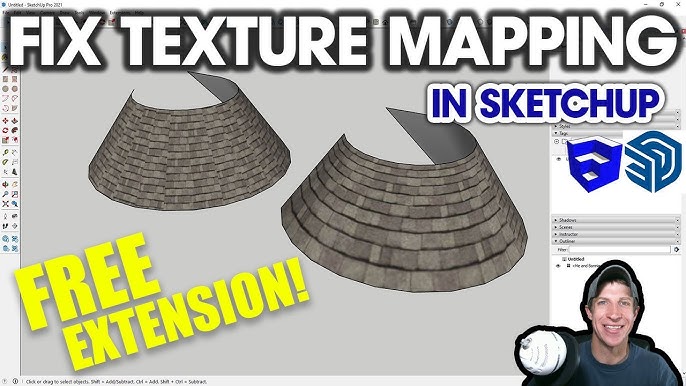 Sketchup Tutorial Texture Youtube