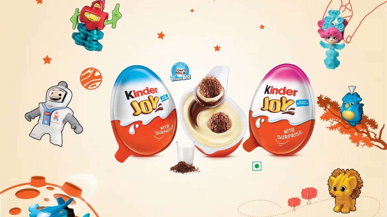 KINDER JOY SURPRISE TOYS | KIDS GIANT KINDER JOY SURPRISE EGG CHOCOLATE ...