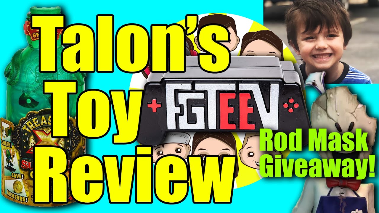 Talon and PaPa Toy Review - FGTeeV Controller Combo and Treasure X ...