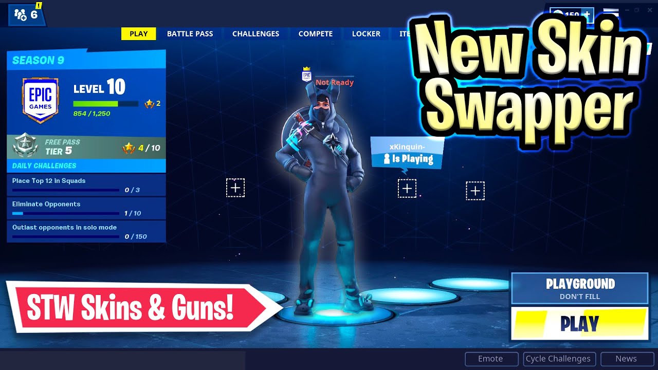 How to get the new *SKIN SWAPPER* in season 9 (save the world items ...