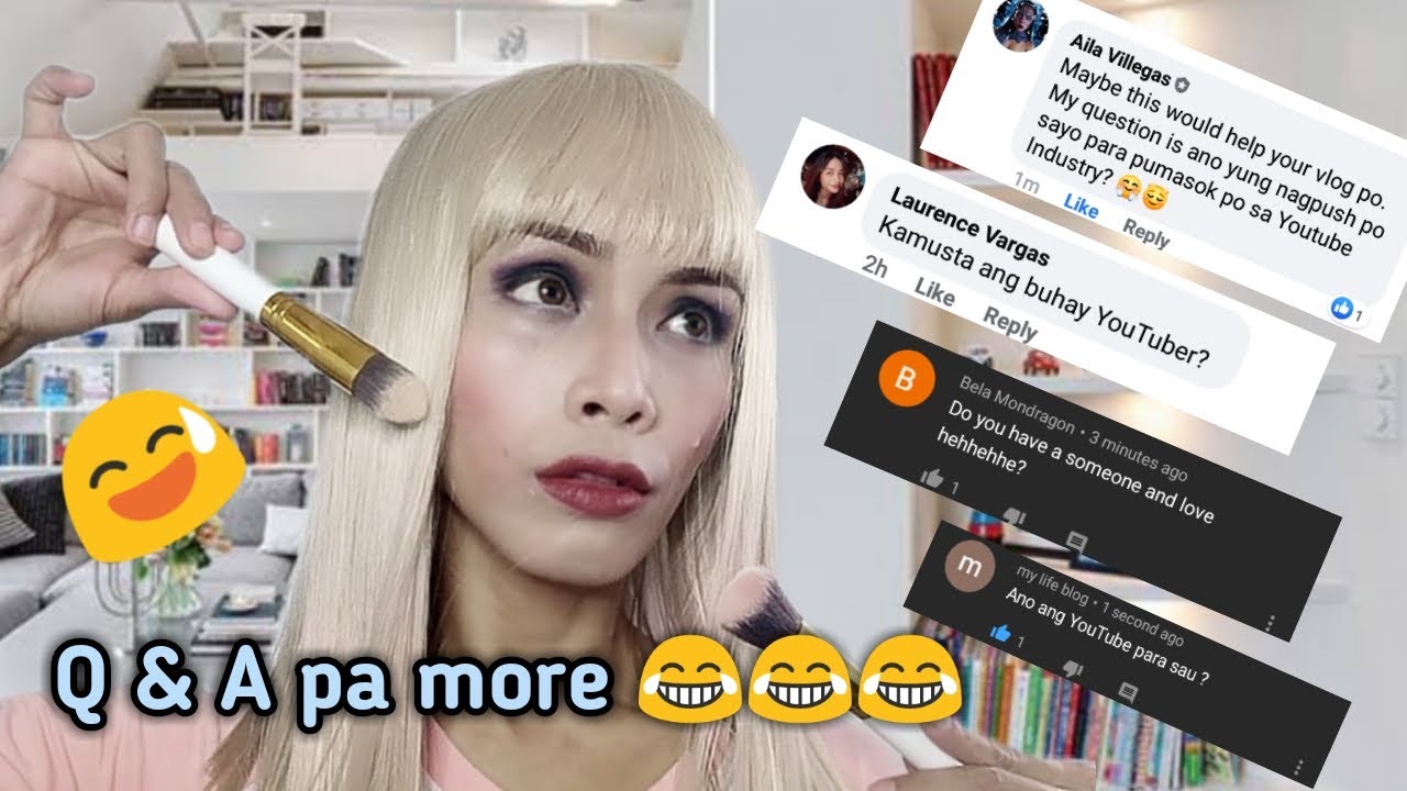 My first Q and A blog | ft. Vice Ganda makeup look | naloka na naman ...