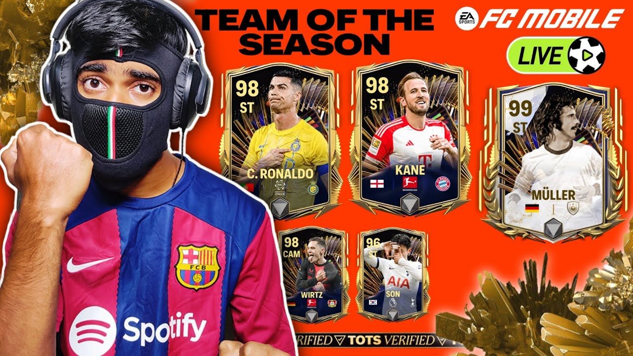 FC MOBILE LIVE: TOTS IS HERE! PACKED 99 MULLER CRAZE - YouTube